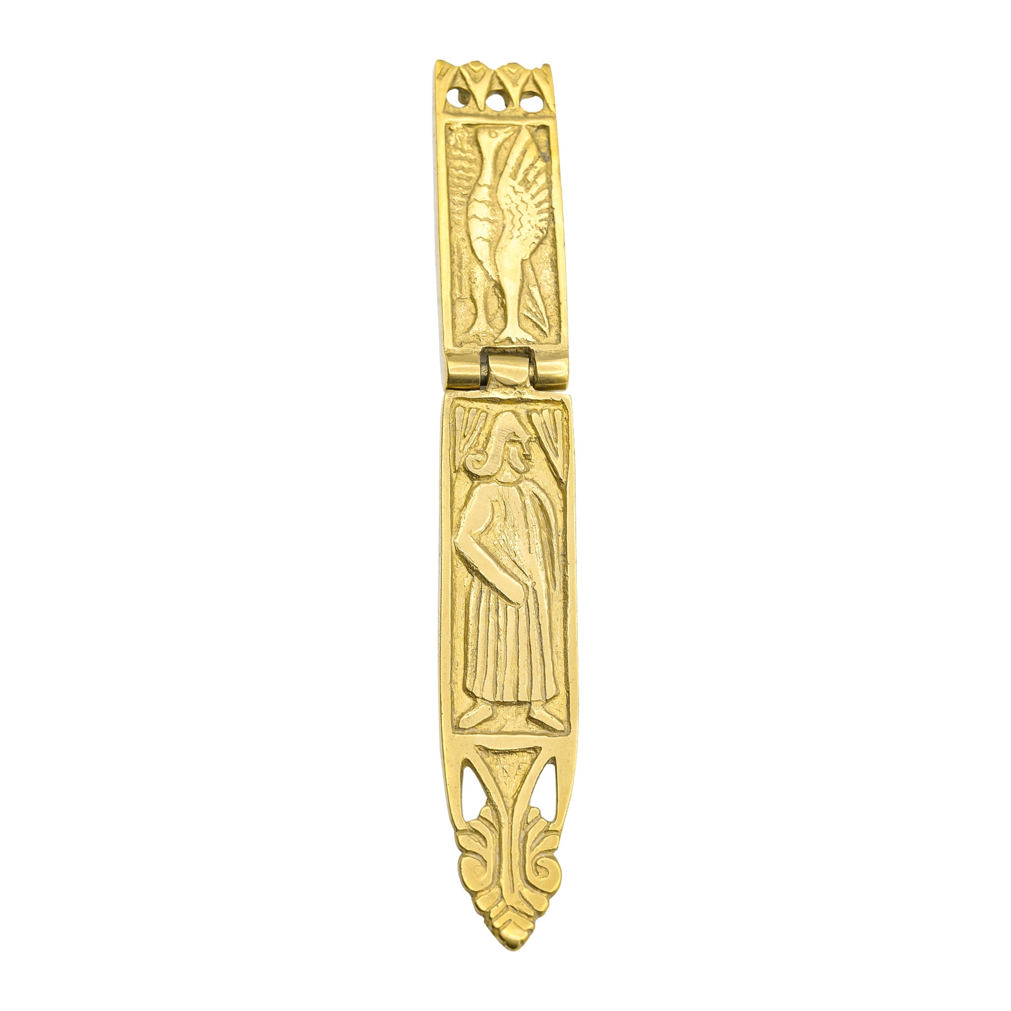 Lord of Battles Medieval Pure Solid Brass Belt End Viking Chape ...