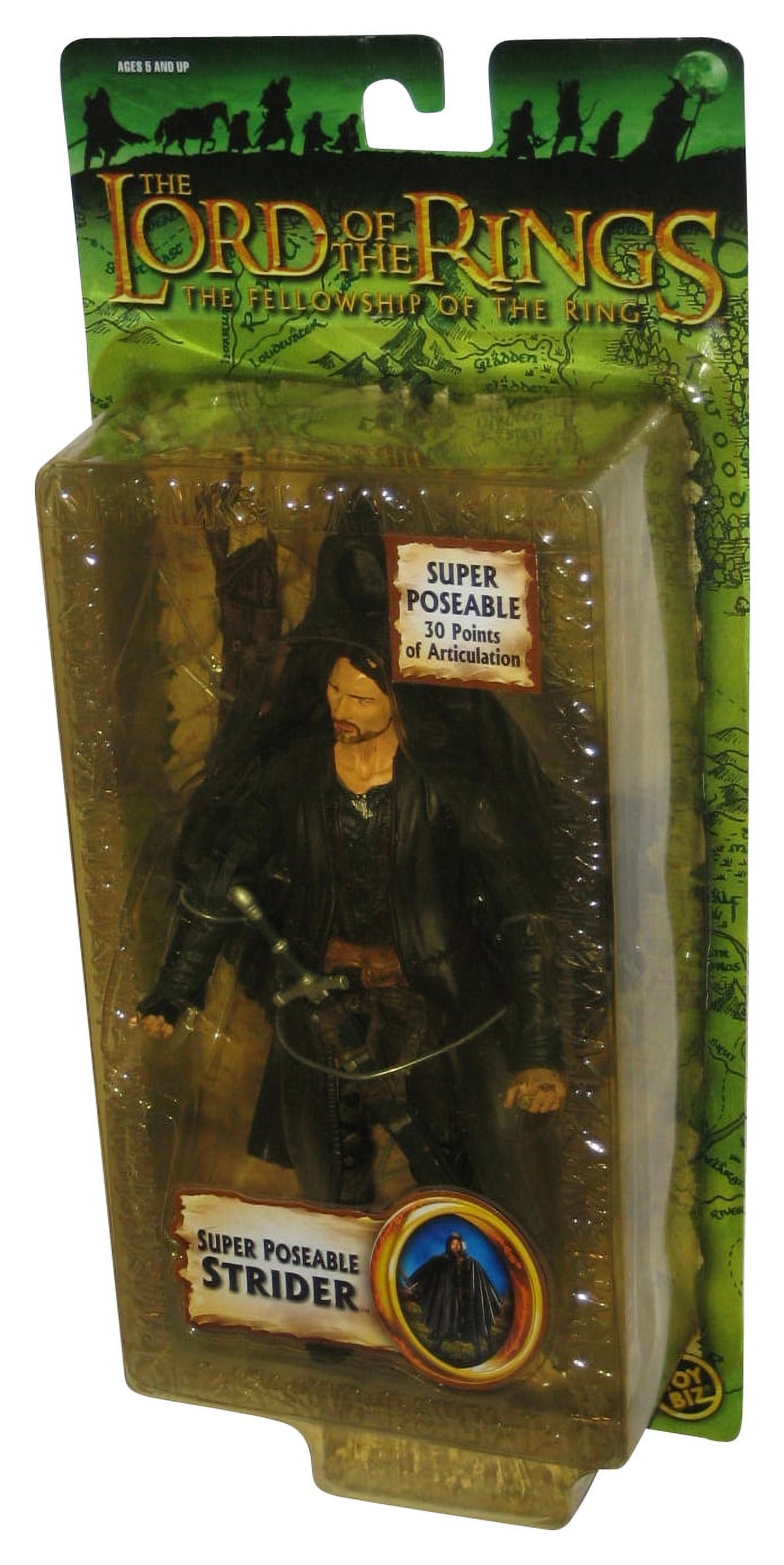 Lord of Rings Fellowship of The Ring Strider (2003) Toy Biz Super ...