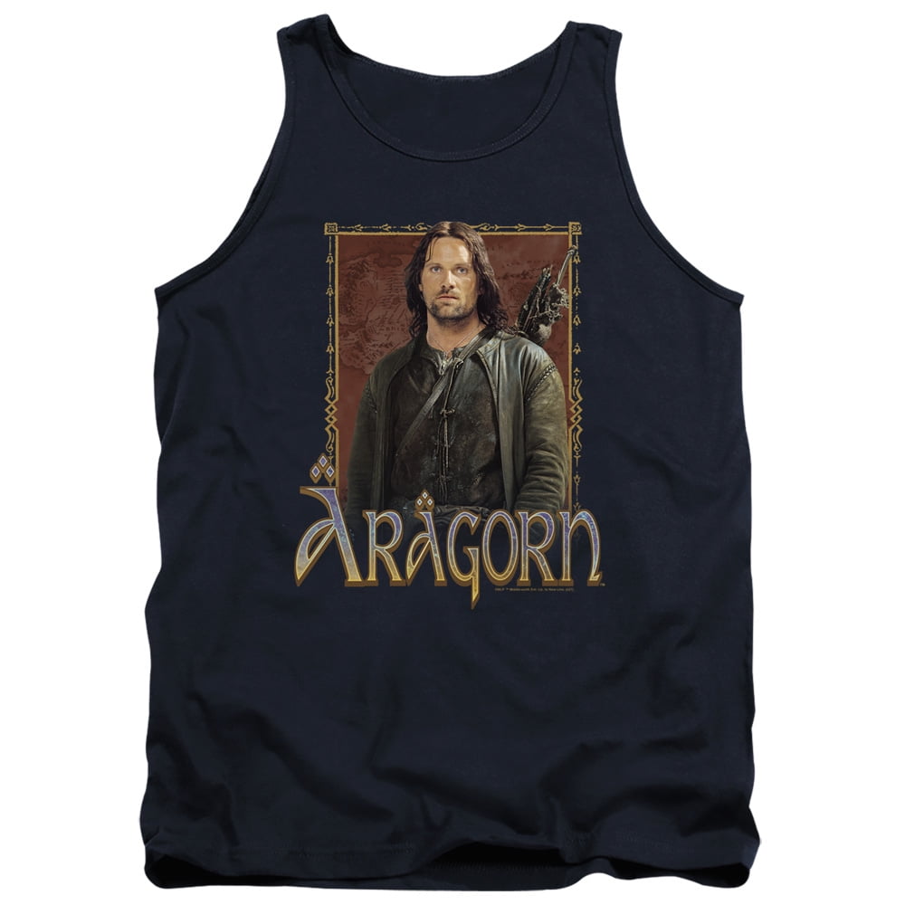 Lord of The Rings Aragorn Unisex Adult Tank Top,Aragorn, Large ...