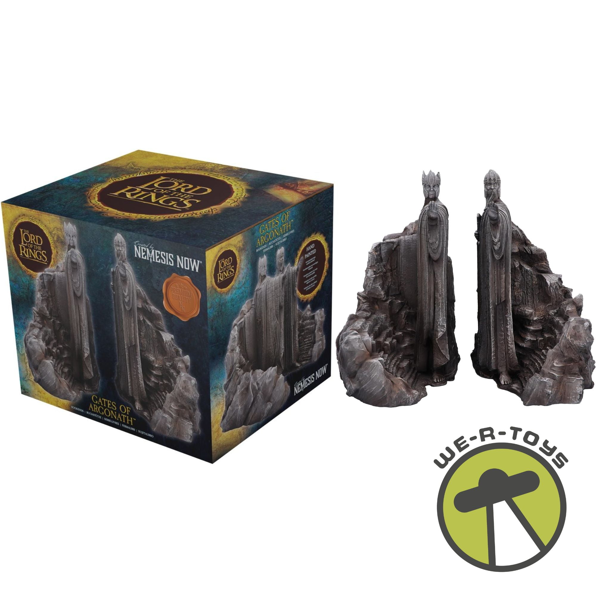Lord of The Rings Gates of Argonath Bookends Hand Painted Resin Statues ...