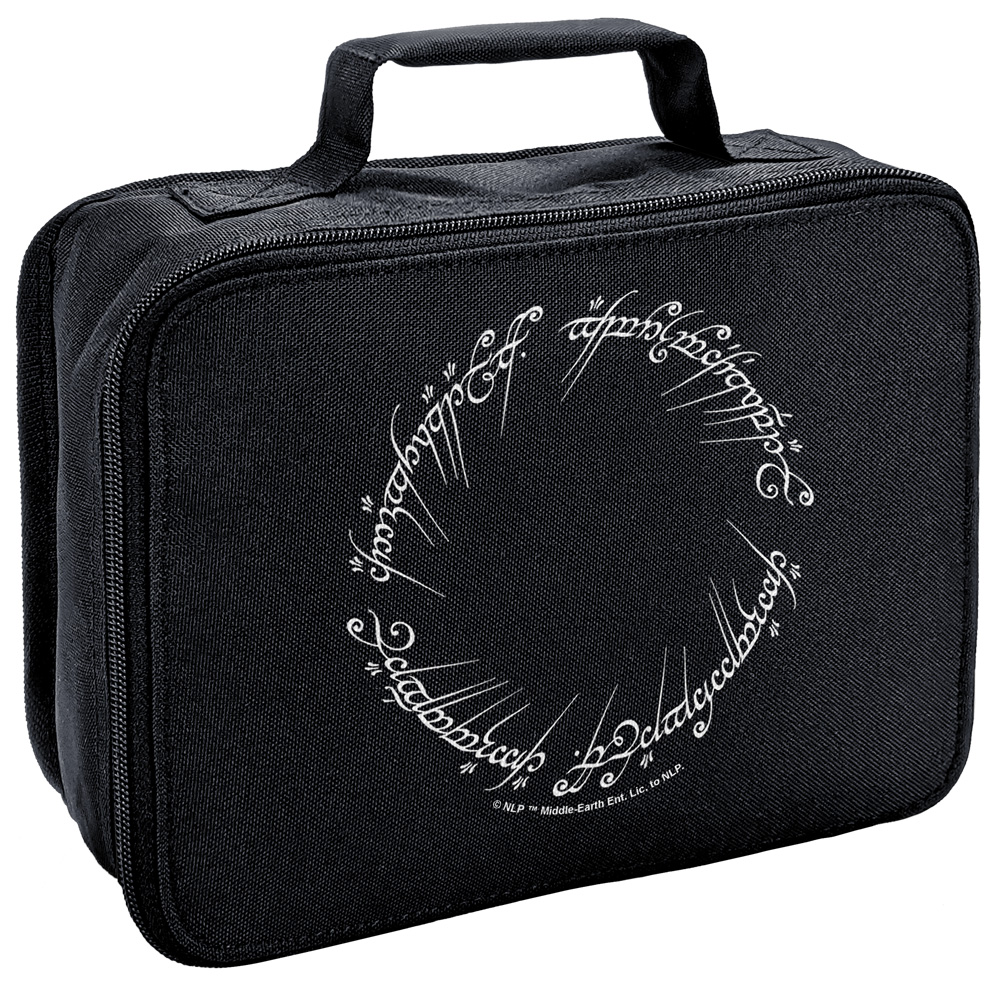 Lord of The Rings Mordor Script Insulated Soft Sided Lunch Box ...