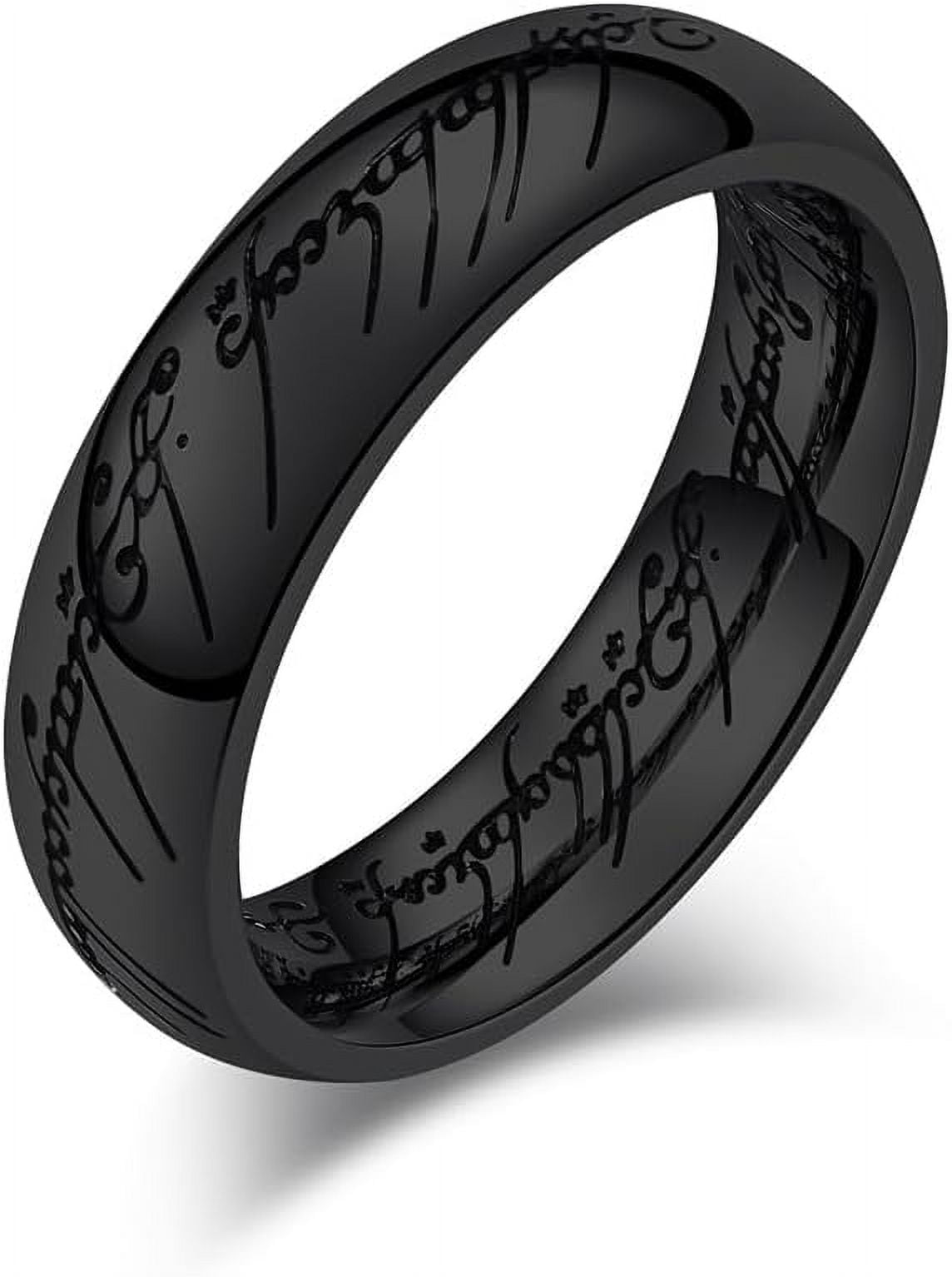 Lord of The Rings Ring Lotr Ring Magic Power Rings Ring of Power Hobbit ...