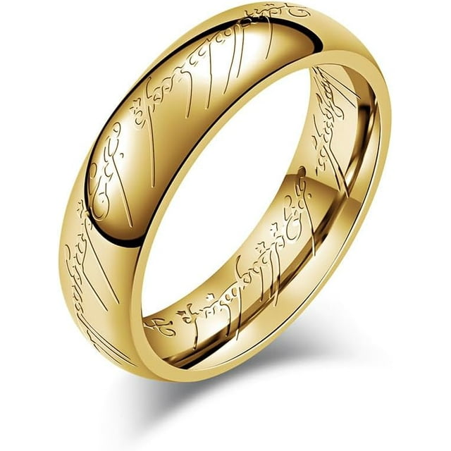 Lord of The Rings Ring Lotr Ring Magic Power Rings Ring of Power Hobbit ...