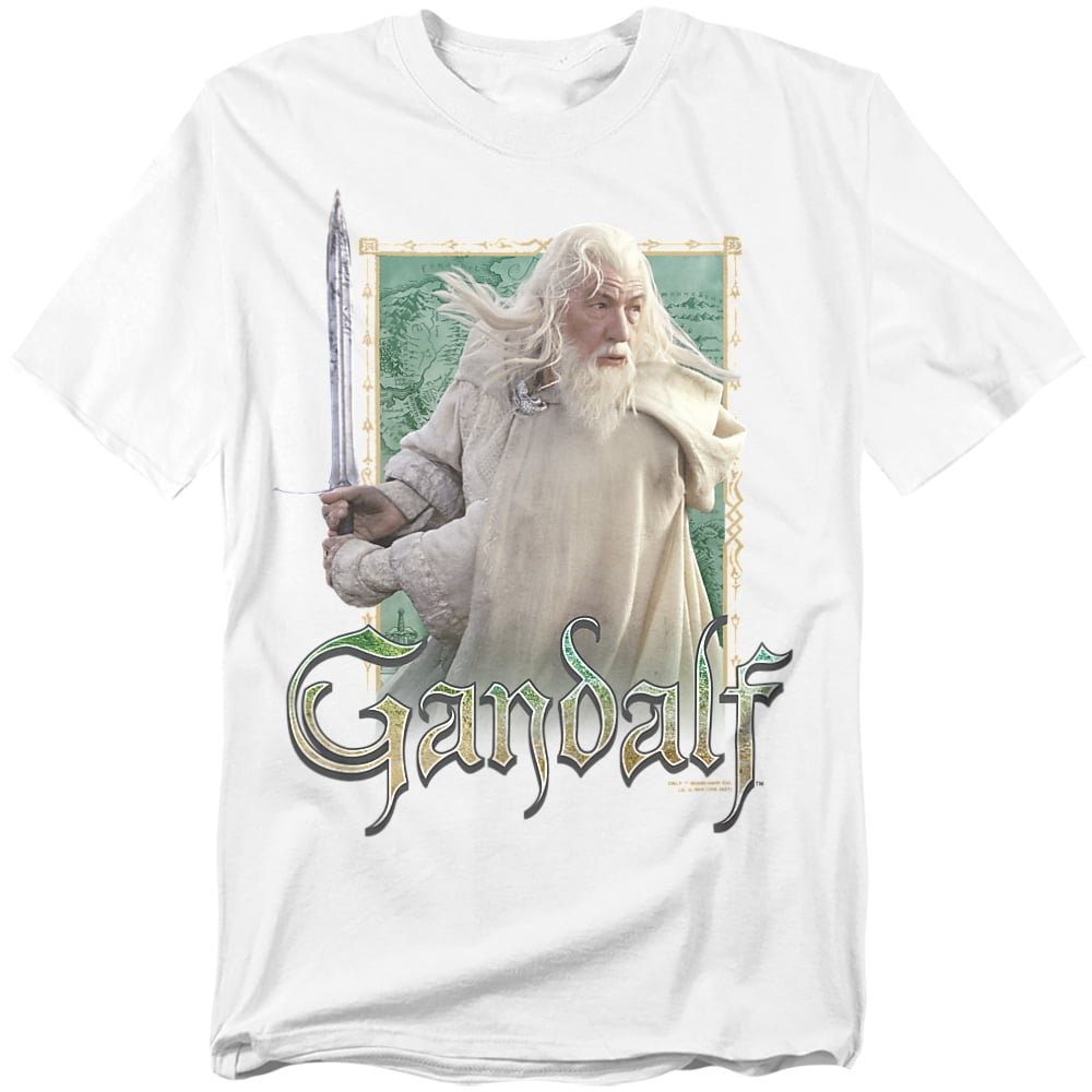 Lord of The Rings T-Shirt Gandalf Unisex Graphic Tee For Men & Women ...