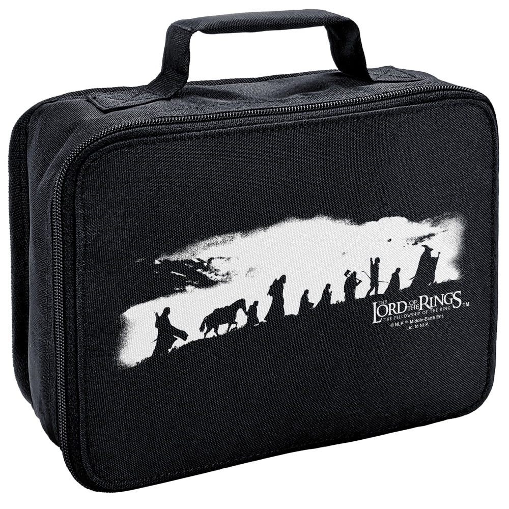 Lord of The Rings The Fellowship Insulated Soft Sided Lunch Box ...