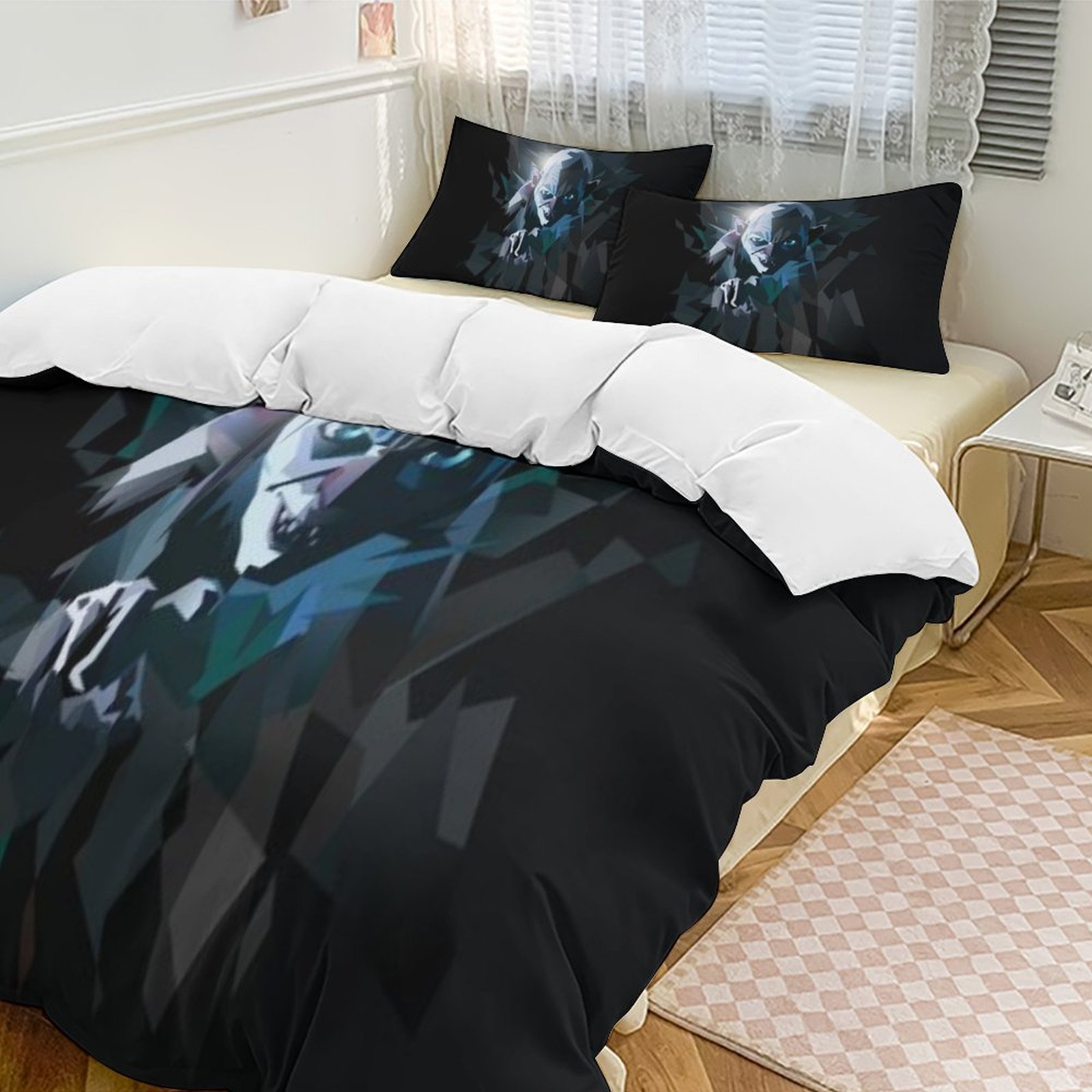 Lord of the Rings Duvet Covers Pillowcases 3 Piece Set 102"x90",Bedding ...
