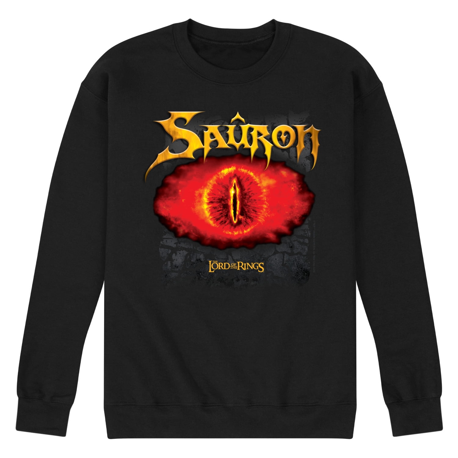 Lord of the Rings - Eye Of Sauron - Mens Crew Fleece - Walmart.com