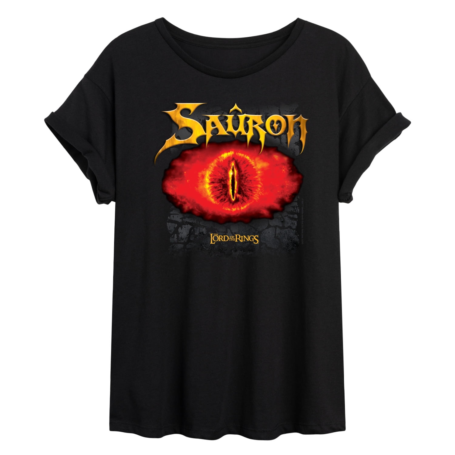 Lord of the Rings - Eye Of Sauron - Women's Oversized T-Shirt - Walmart.com