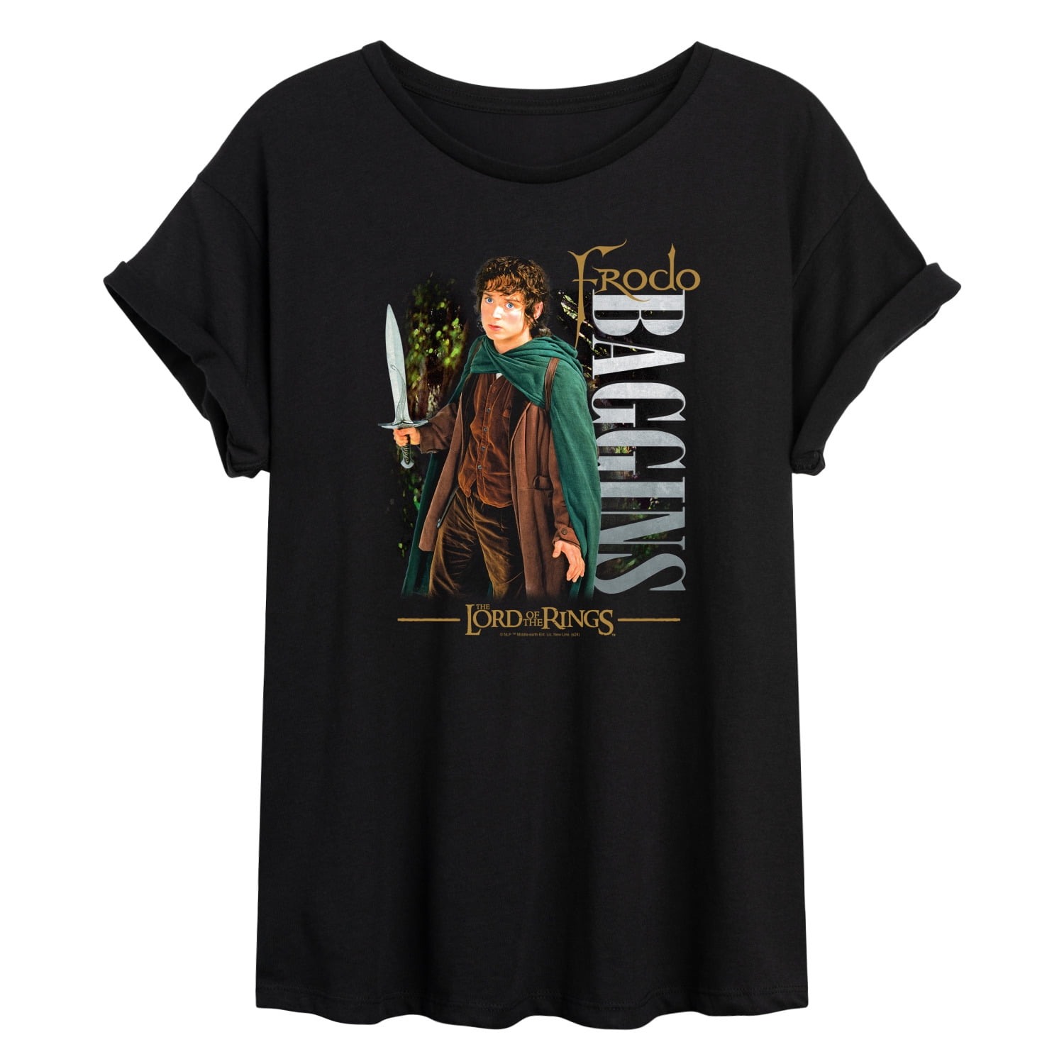 Lord of the Rings - Frodo Baggins - Women's Oversized T-Shirt - Walmart.com