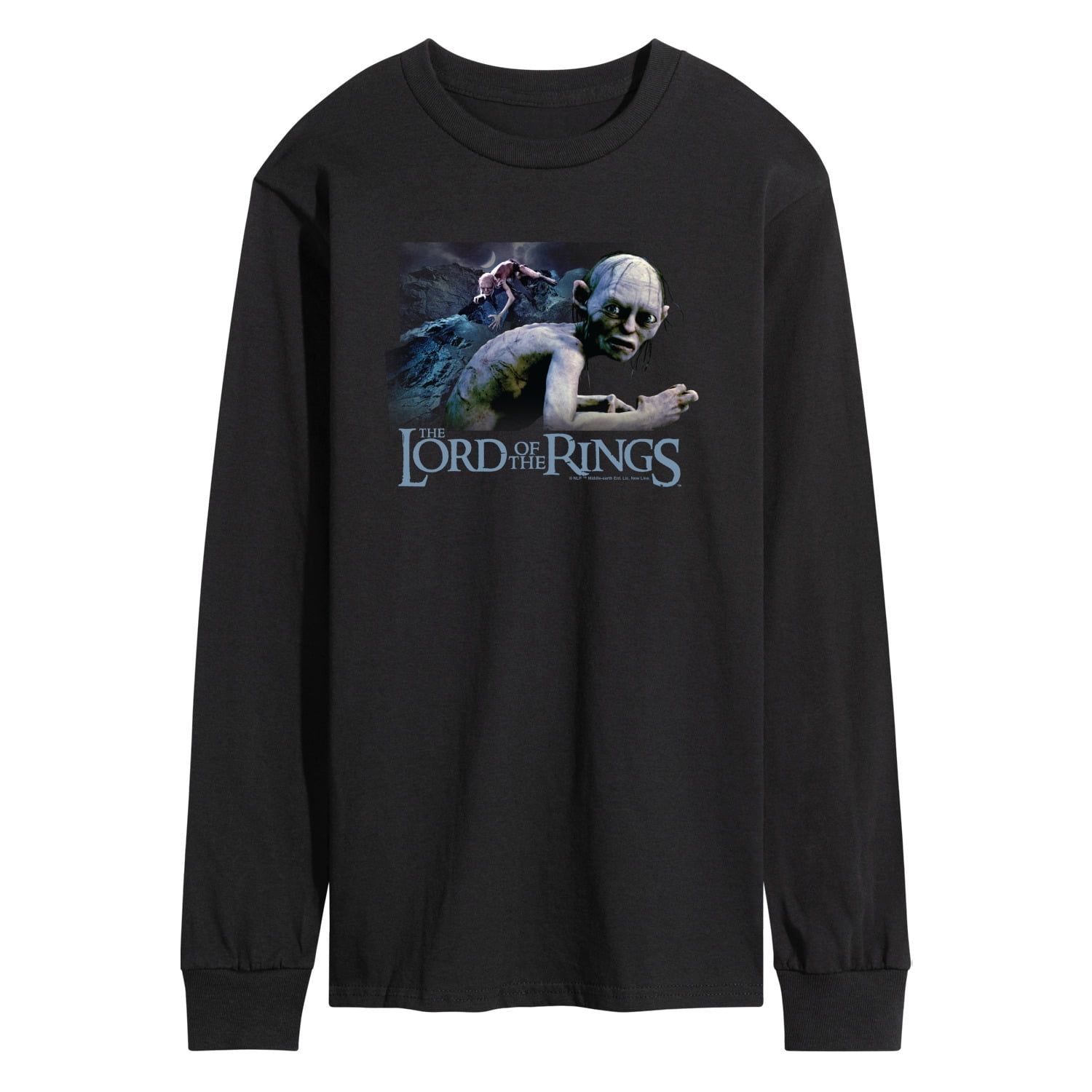 Lord of the Rings - Gollum Collage - Men's Long Sleeve Tee - Walmart.com