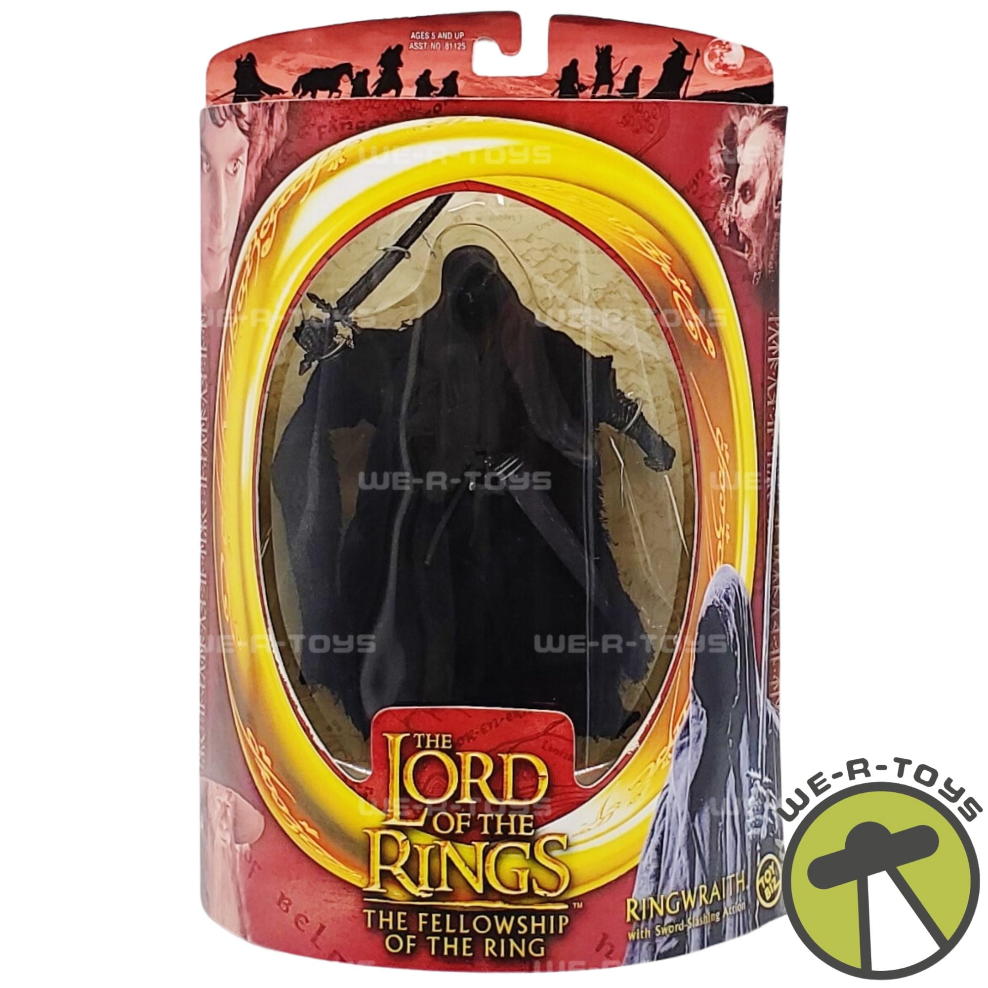 Lord of the Rings Ringwraith Action Figure 2002 Toy Biz #81129 NRFP ...