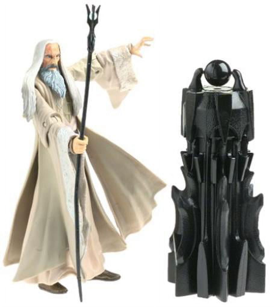 Lord of the Rings Saruman with Magic Floating Palantir 2001 Toy Bix ...