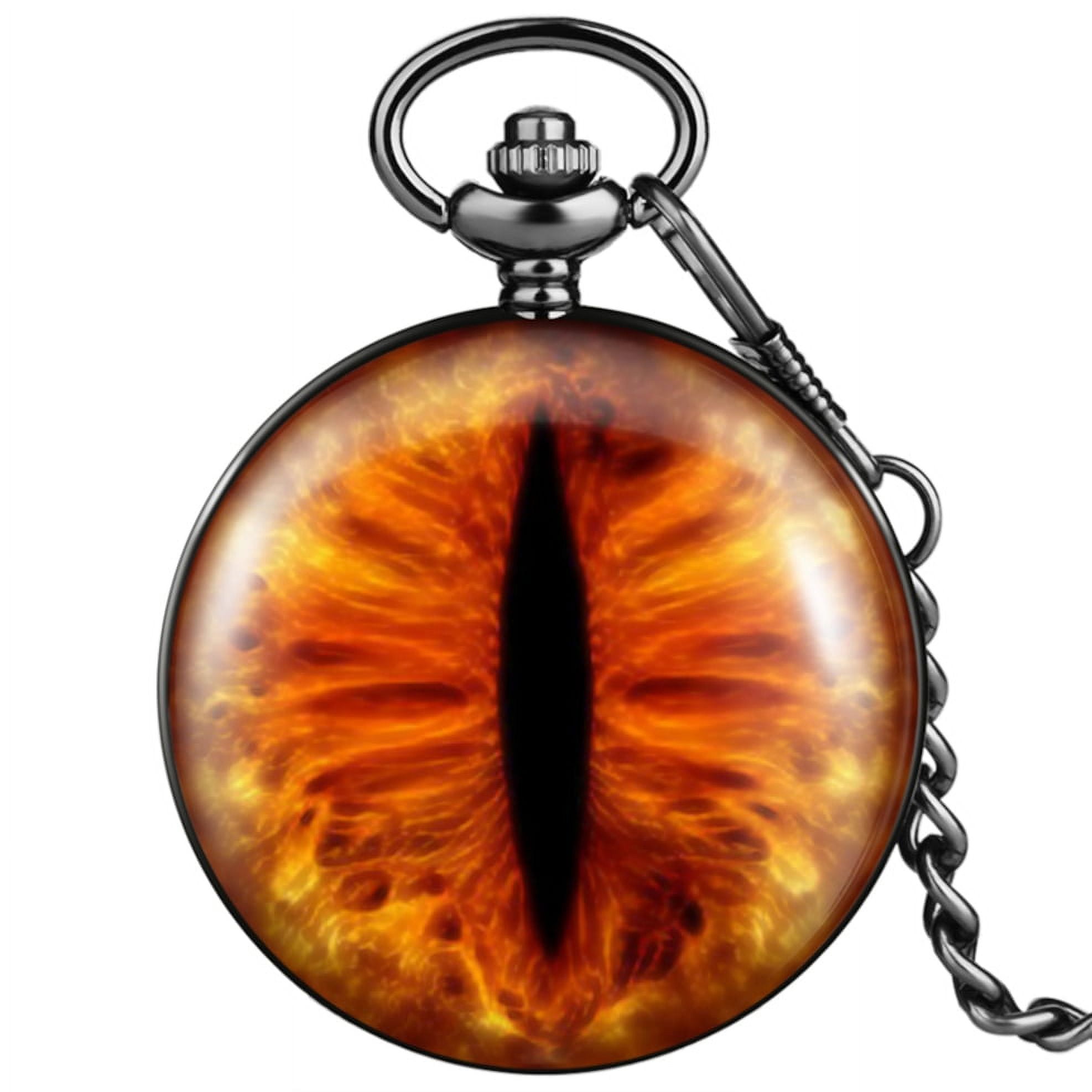 Lord of the Rings Sauron Eye Of Agamotto Theme Pocket Watch LOR.1 ...