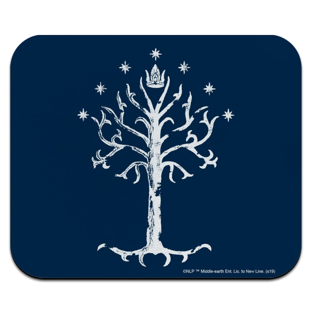 Lord of the Rings Tree of Gondor Low Profile Thin Mouse Pad Mousepad ...