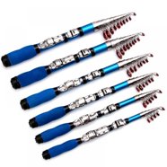 Telescopic Sea Fishing Rod Frp Ultra-Short Retractable Folding Luya Rod ...