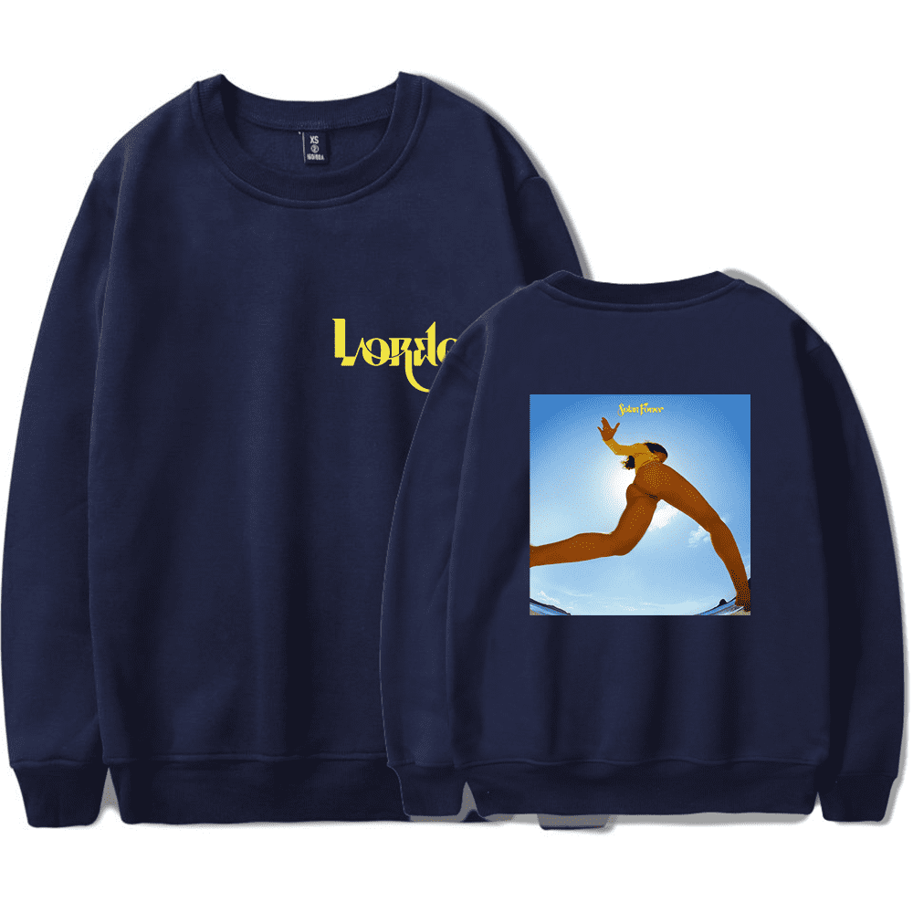 Lorde Merch Solar Power Album Cover Crewneck Sweatshirt Fashion Unisex ...