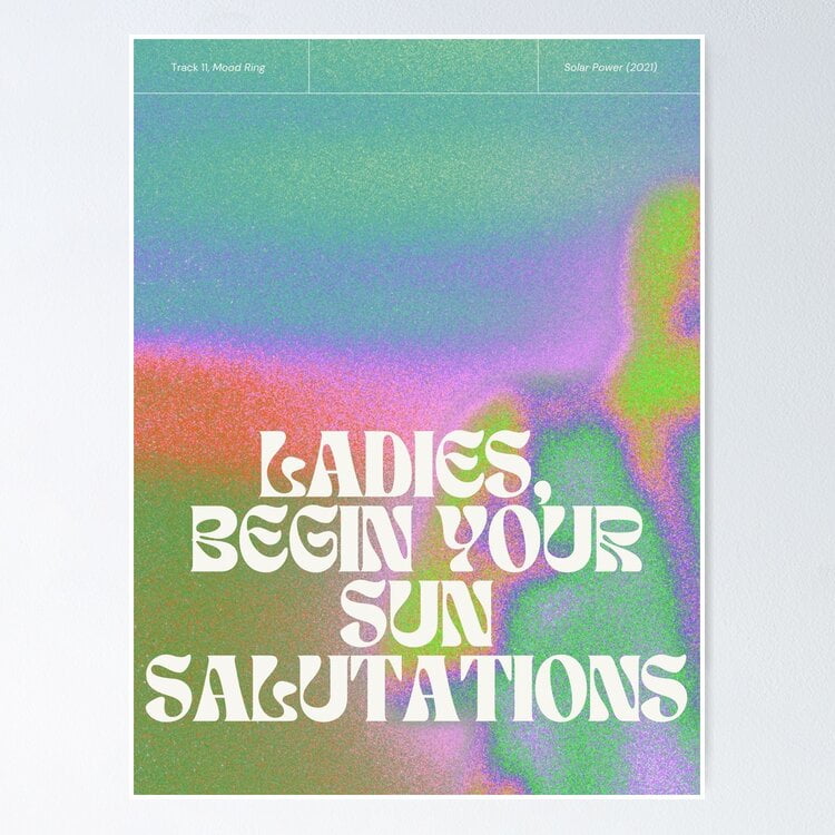 Lorde Mood Ring UNFRAMED Poster UNFRAMED Poster, 24x36 - Walmart.com