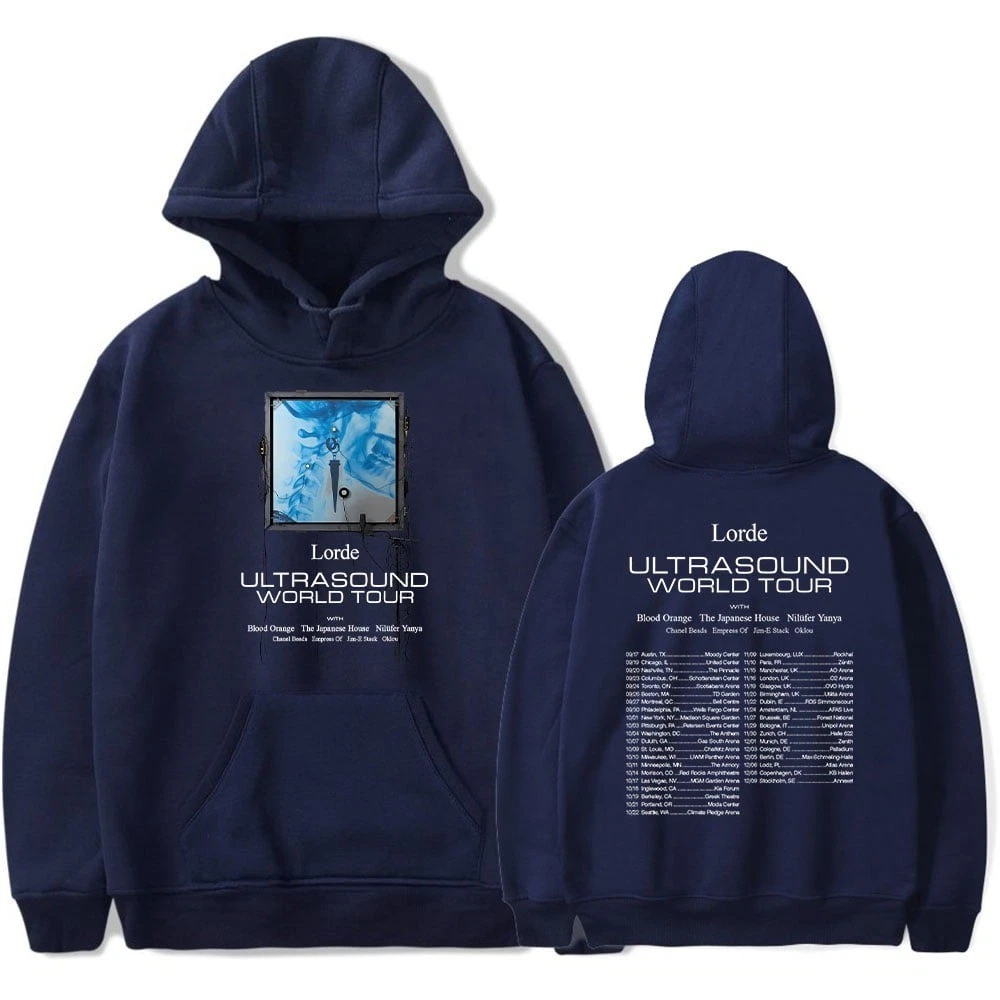 Lorde Ultrasound World Tour 2025 Merch Hoodie - Walmart.com