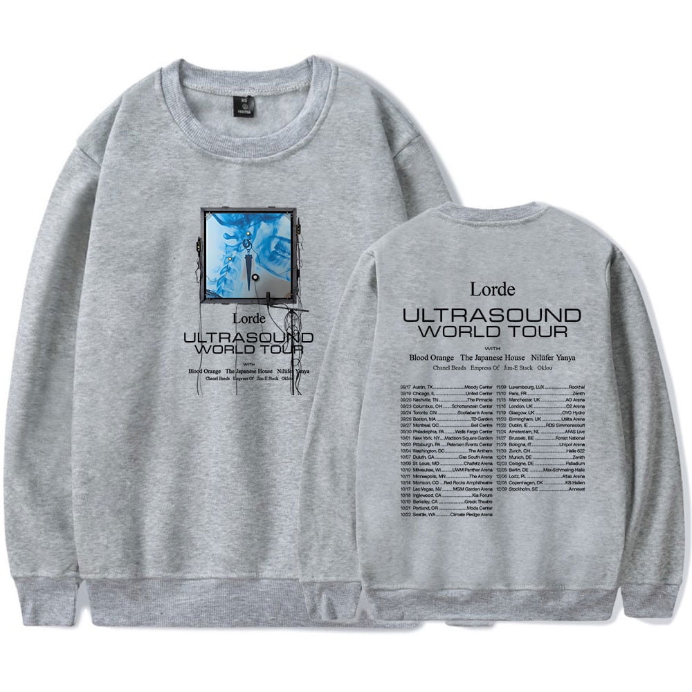 Lorde Ultrasound World Tour 2025 Merch Sweatshirt Women Men Casual ...