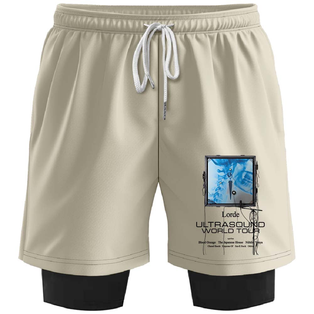 Lorde Ultrasound World Tour 2025 Merch Sweatshorts Women Men Short ...
