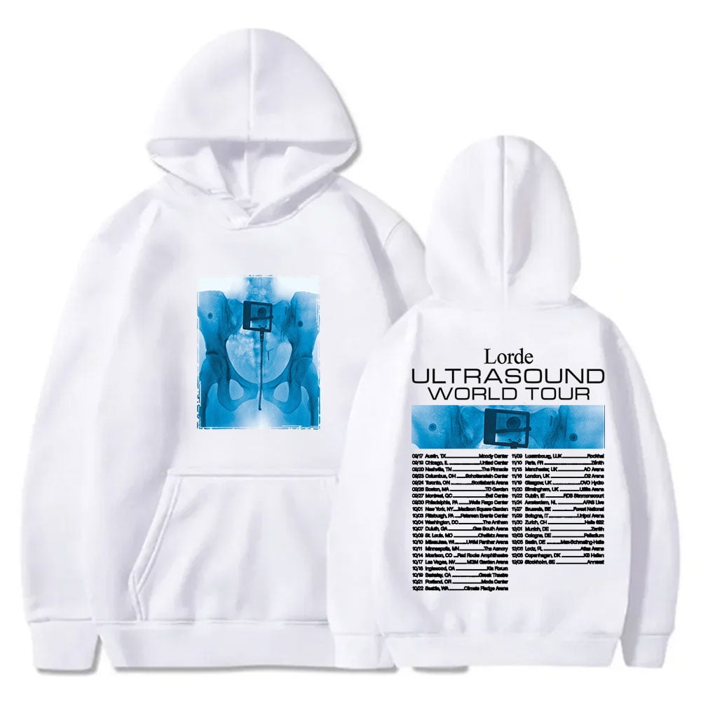 Lorde Ultrasound World Tour Merch Hoodies Long Sleeve Streetwear Women ...
