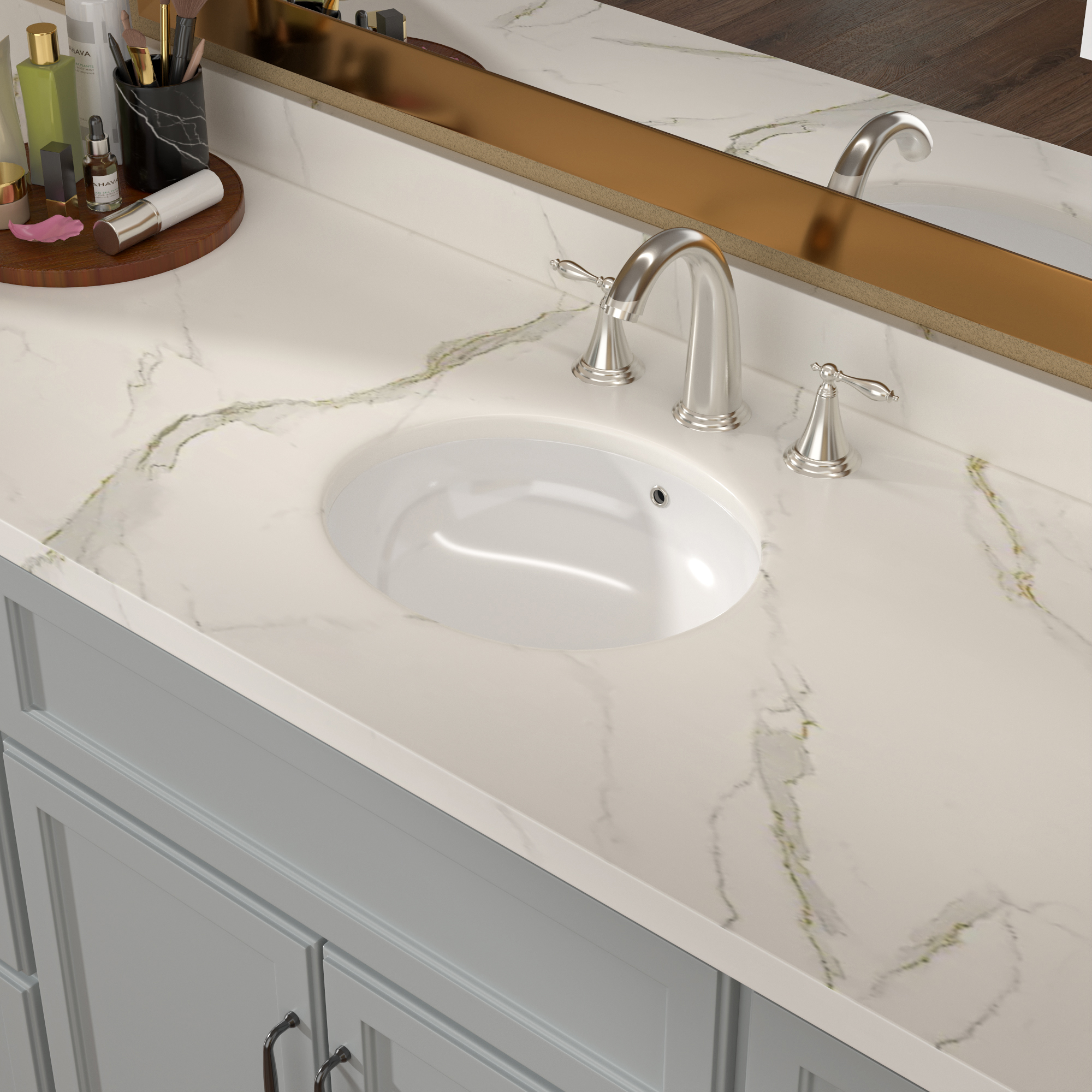 Deervalley Dv 1u201 20 L X 16 W White Ceramic Rectangular Undermount