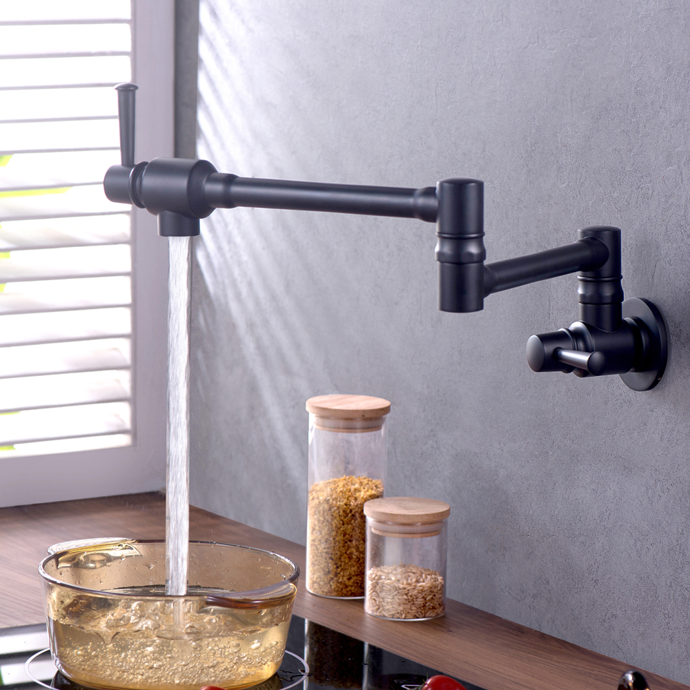 ALFI brand AB5019-BSS Brushed Stainless Steel Retractable Pot Filler ...