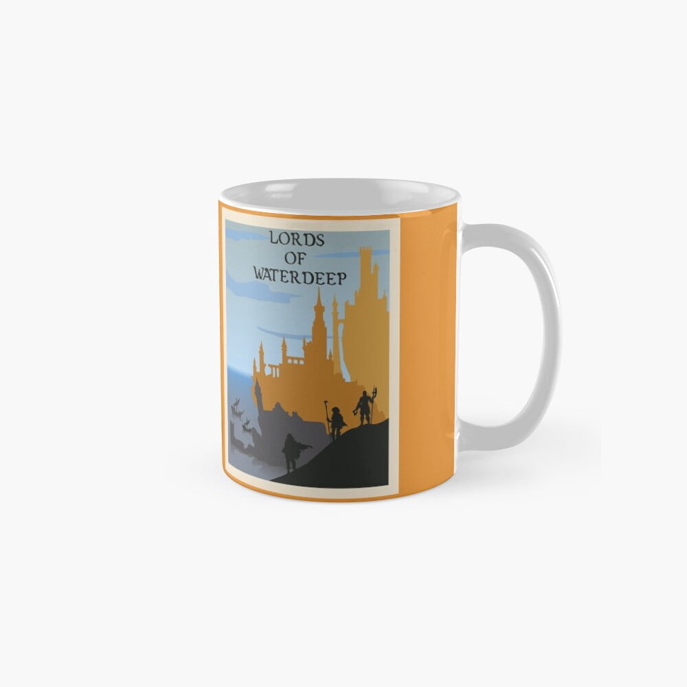 Lords Of Waterdeep - Board Games - Minimalist Travel Poster Style ...