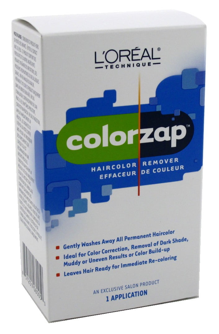 Loreal Color Zap Haircolor Remover 1-Application (Pack of 3) - Walmart.com