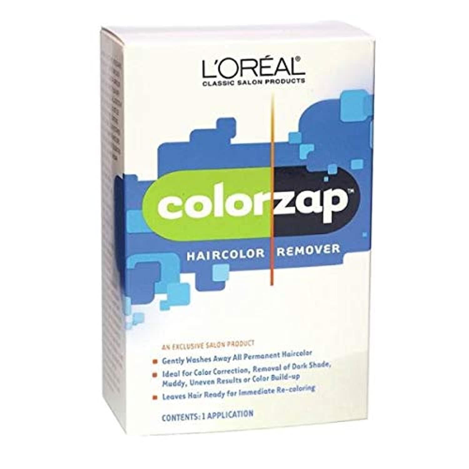 Loreal ColorZap Haircolor Remover all Unwanted Permanent Color,1 Ea ...