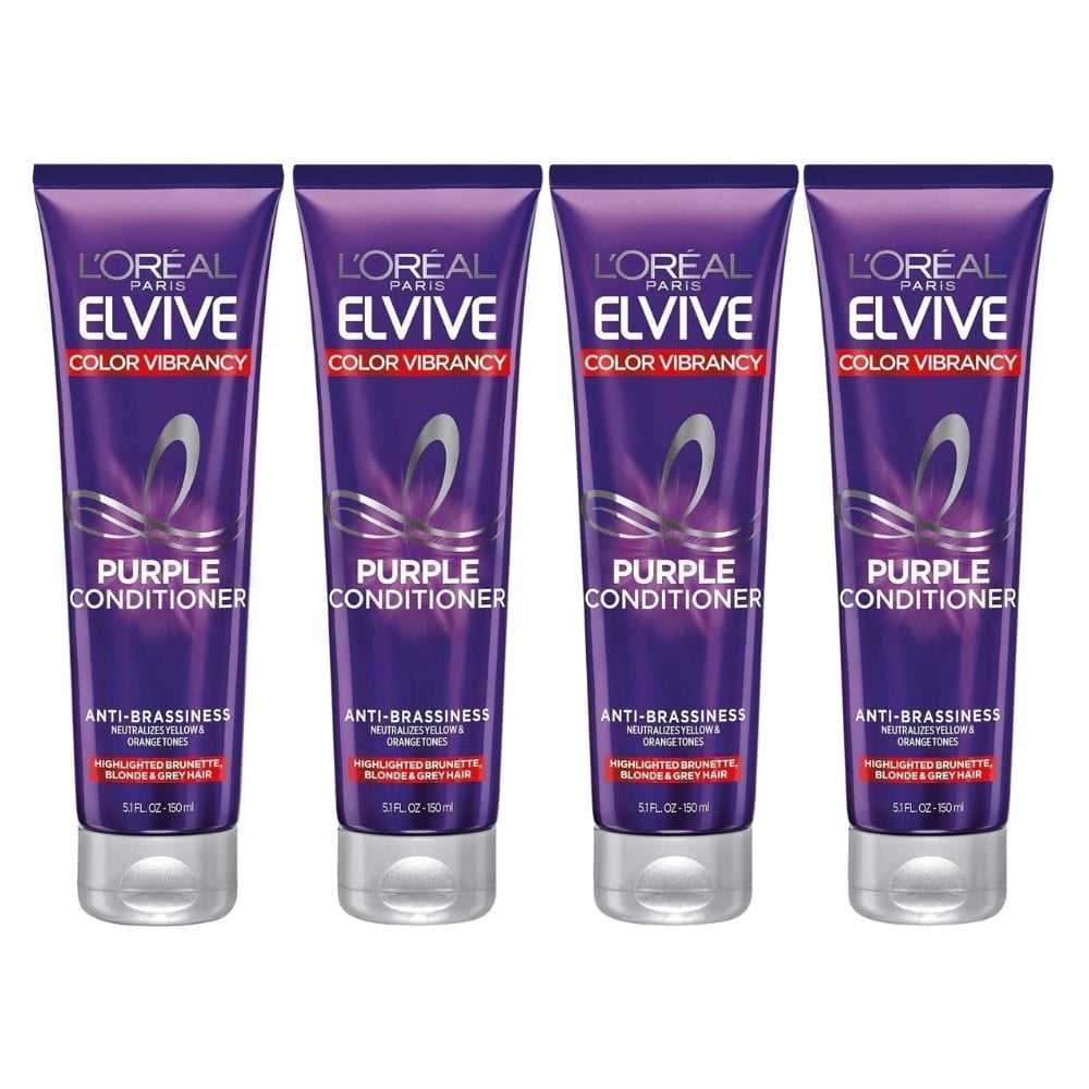 Loreal Elseve Color Vive Anti-Orange Color Correcting Purple Mask 150ML ...