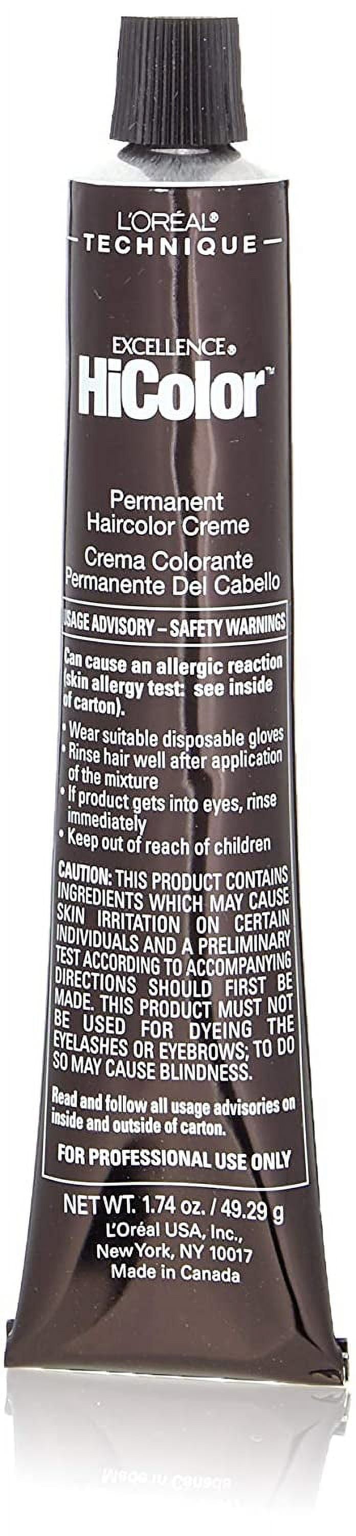 Loreal Excel Hicolor H21 Tube Black Onyx 1.74Oz (2 Pack) - Walmart.com