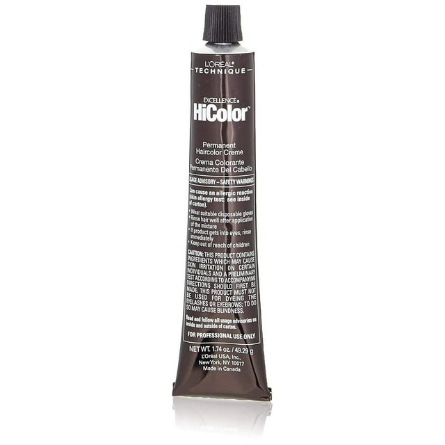Loreal Excel Hicolor H21 Tube Black Onyx 1.74Oz (2 Pack) - Walmart.com