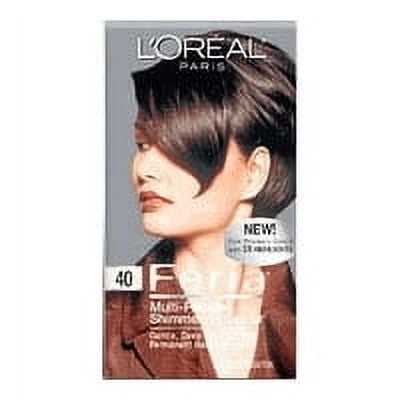 Loreal Feria Multi Faceted Shimmering Hair Color, 40 Espresso (Deeply ...
