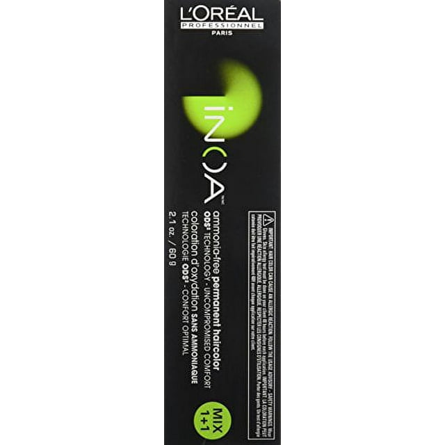 L'Oreal Pro Inoa Ammonia-Free Permanent Hair Color 7.0/7nn, Hydrates ...