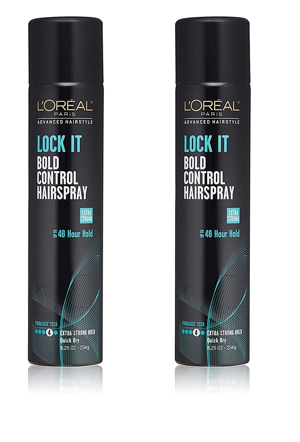 Loreal Lock It Bold Control Hairspray 8.25 Ounce (244ml) (2 Pack ...