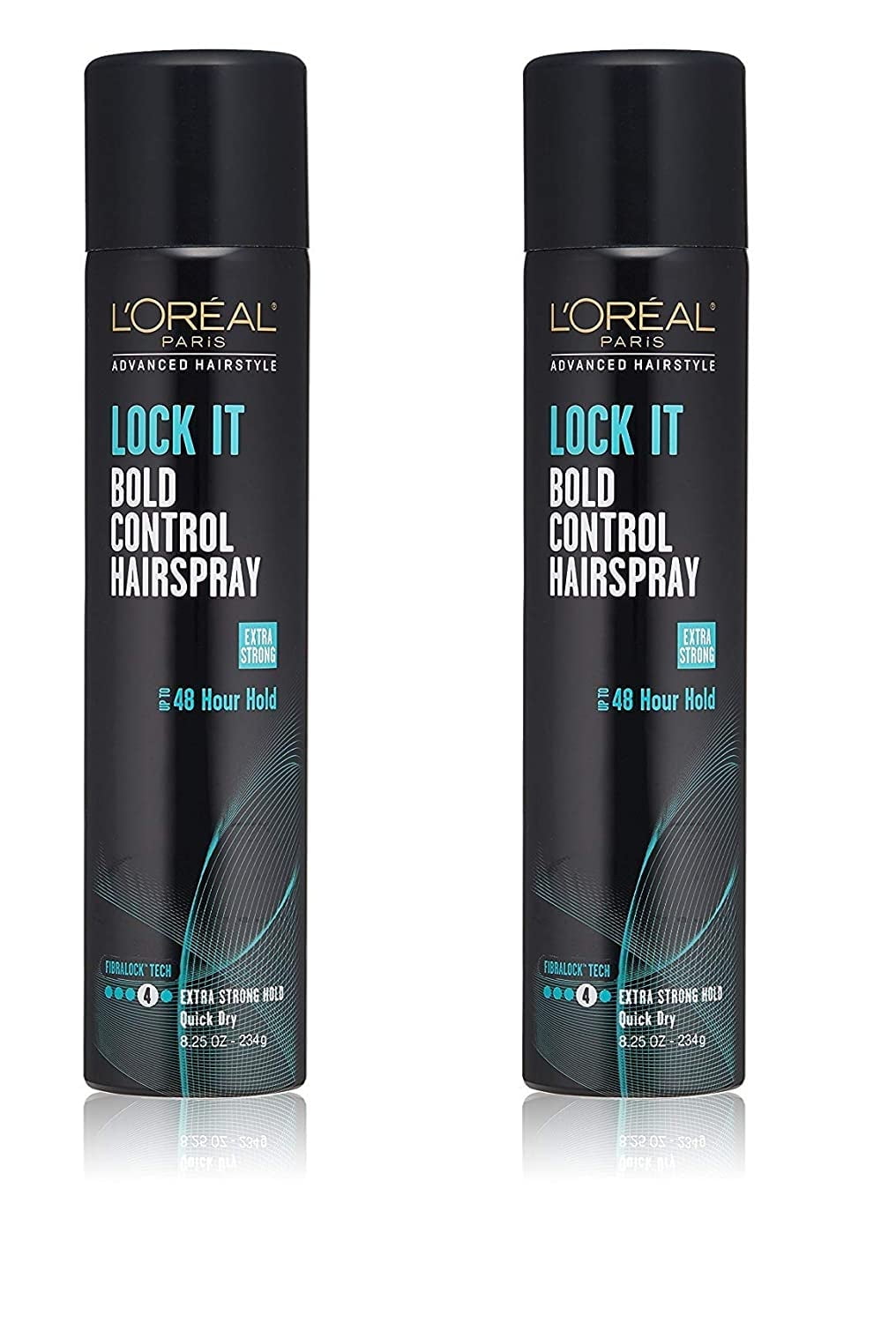 Loreal Lock It Bold Control Hairspray 8.25 Ounce (244ml) (2 Pack ...