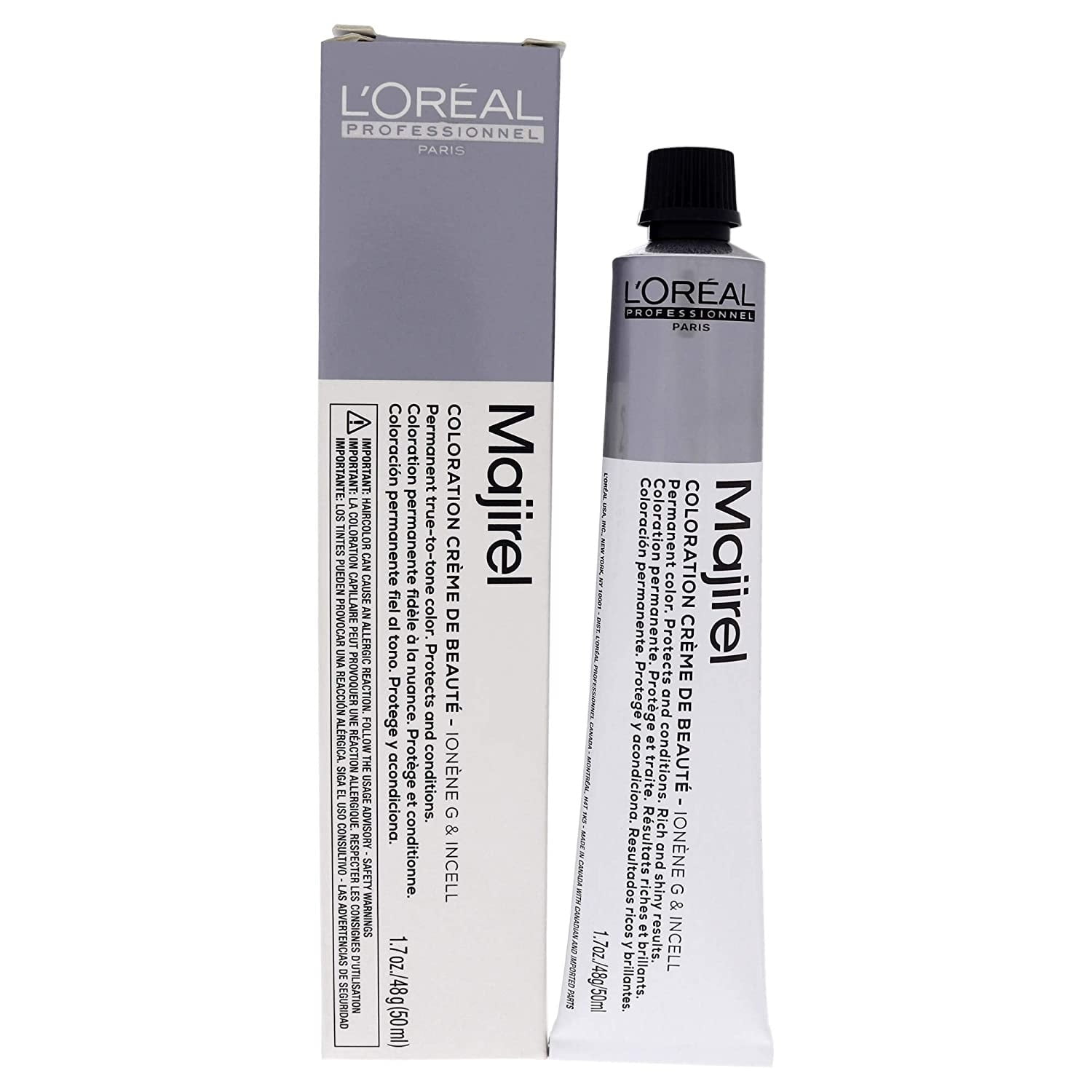 Loreal Professionnel Majirel Ionene G Incell 5.0/5NN Permanent Creme ...