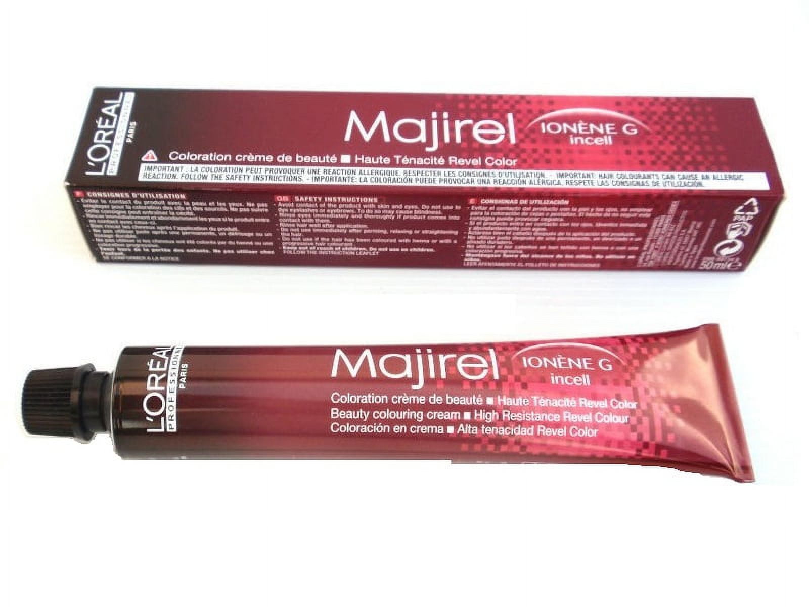 L'Oreal Paris Majirel Ionene G Incell Permanent Creme Color 7.1, 7B, 1. ...