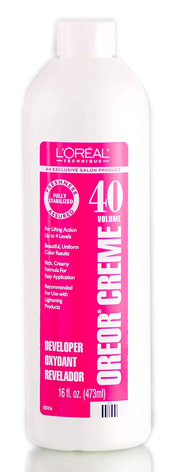 Loreal Oreor Creme 40 Volume Developer, 16 Oz - Walmart.com