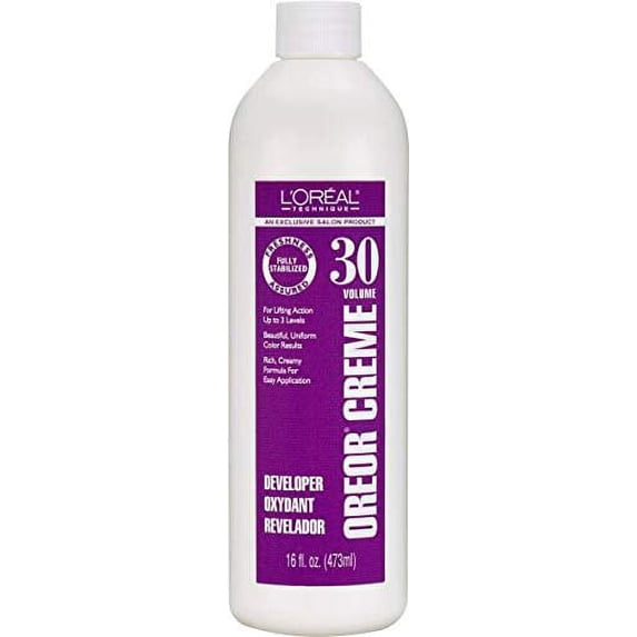 Loreal Oreor Creme Developer 30 Volume 16 Oz (Pack Of 4) - Walmart.com