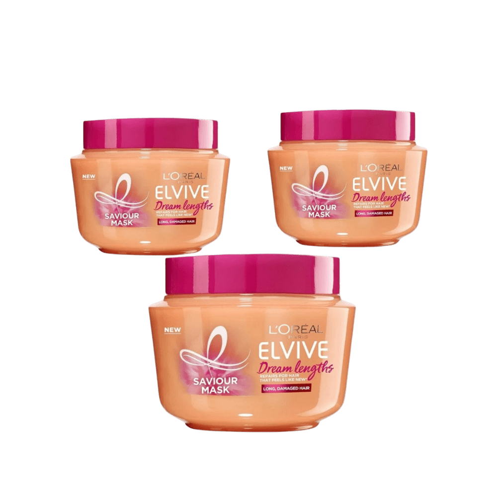 Loreal Paris Elseve Dream Long Saviour Hair Mask 300 ml 3 Pack ...