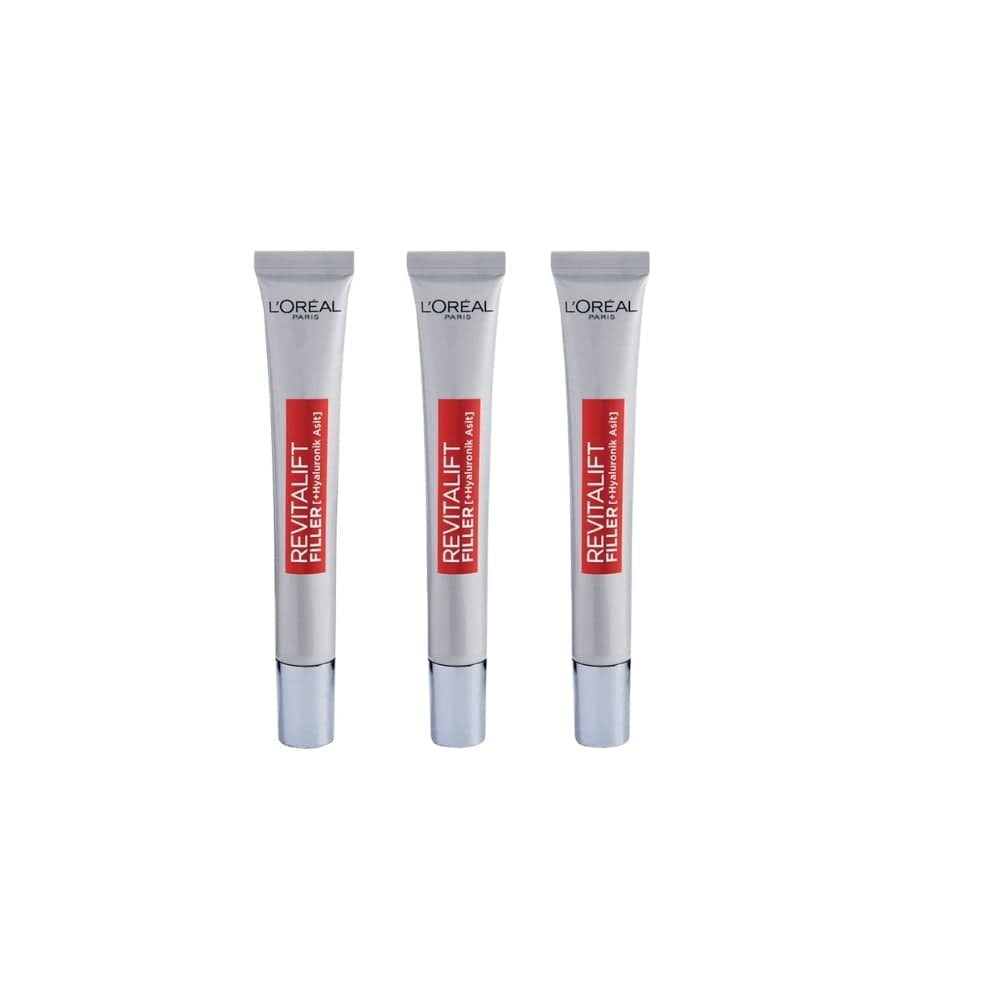 Loreal Paris Revitalift Filler Eye Cream 15 ml 3 Pack - Walmart.com
