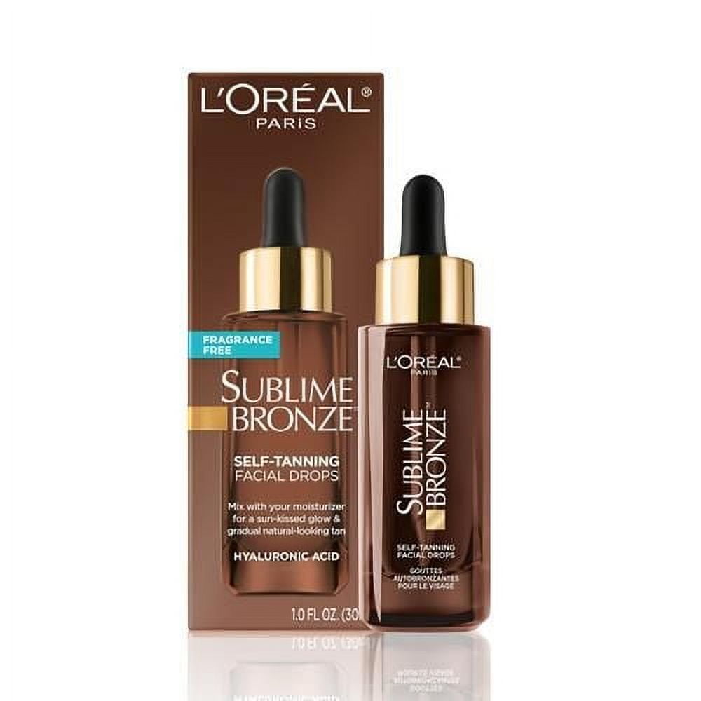 Loreal Paris Sublime Bronze Self Tanning Facial Drops With Hyaluronic ...