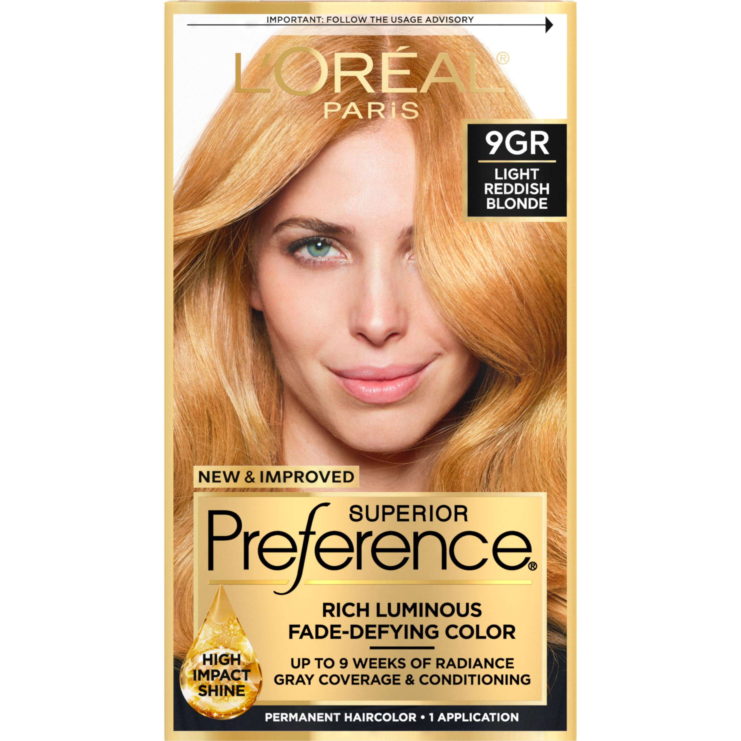 Loreal Paris Superior Preference Luminous Fade-Defying Permanent Hair ...