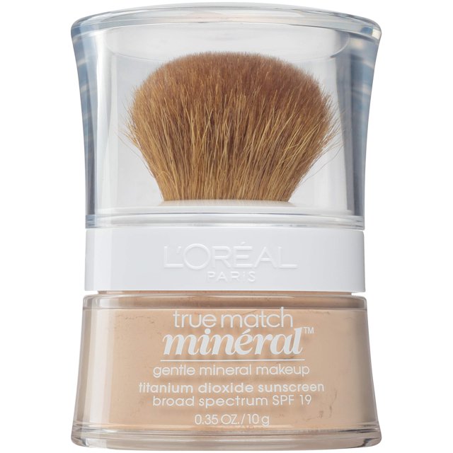 Loreal Paris True Match Mineral Loose Powder Foundation Light Ivory, 0. ...