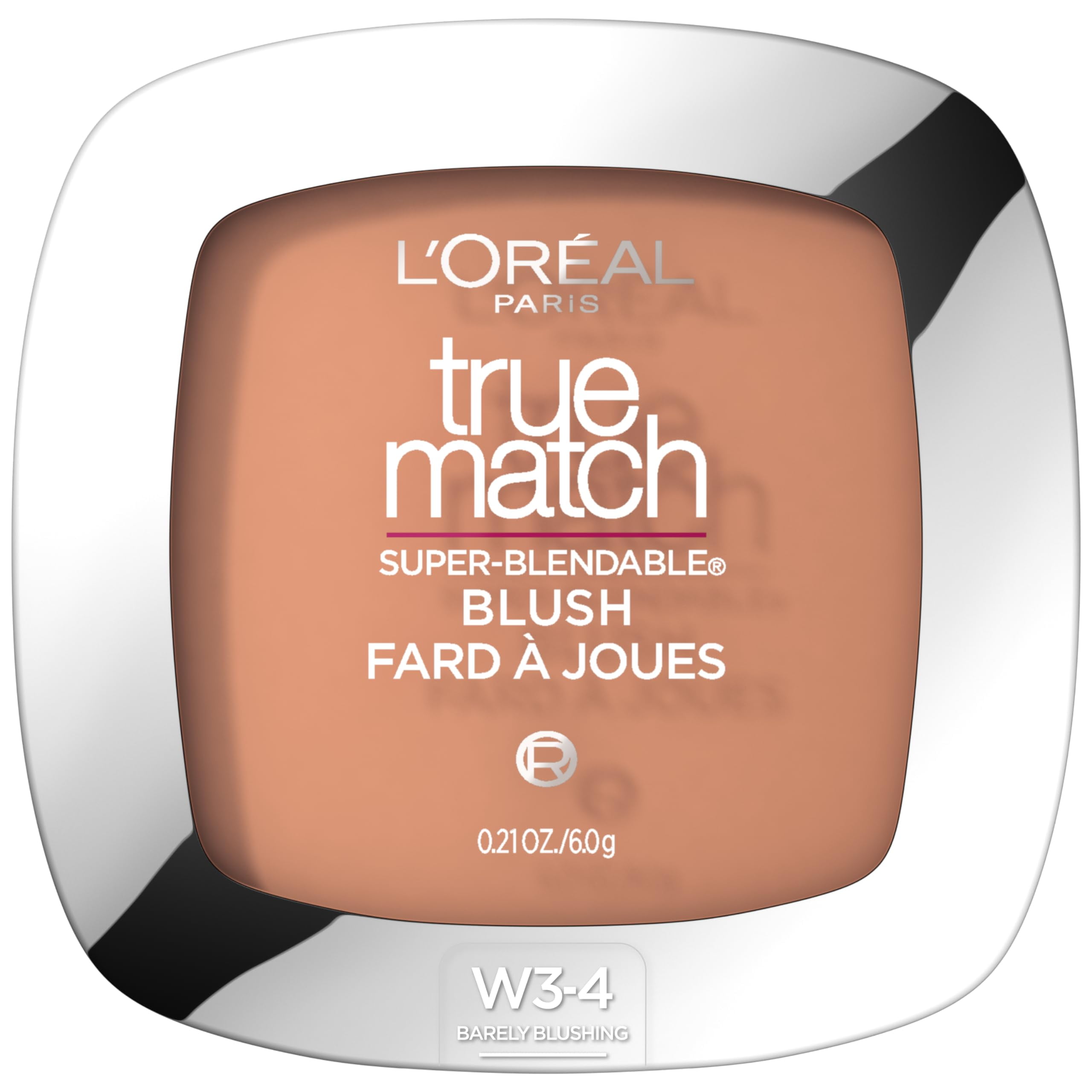 Loreal Paris True Match Super-Blendable Powder Blush, Barely Blushing, 0.21 Oz - Pack Of 1 ...