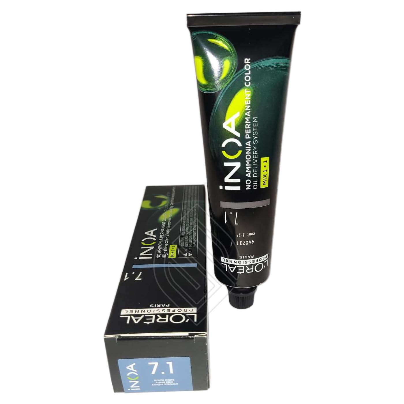 Loreal Professionnel Paris Inoa Ammonia Free Hair Dye 60g - 7.1 ...