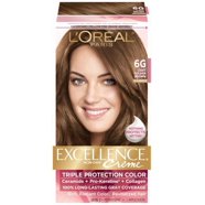 L'Oreal Healthy Look Creme Gloss Hair Color, 4BR Dark Red Brown/Cherry ...