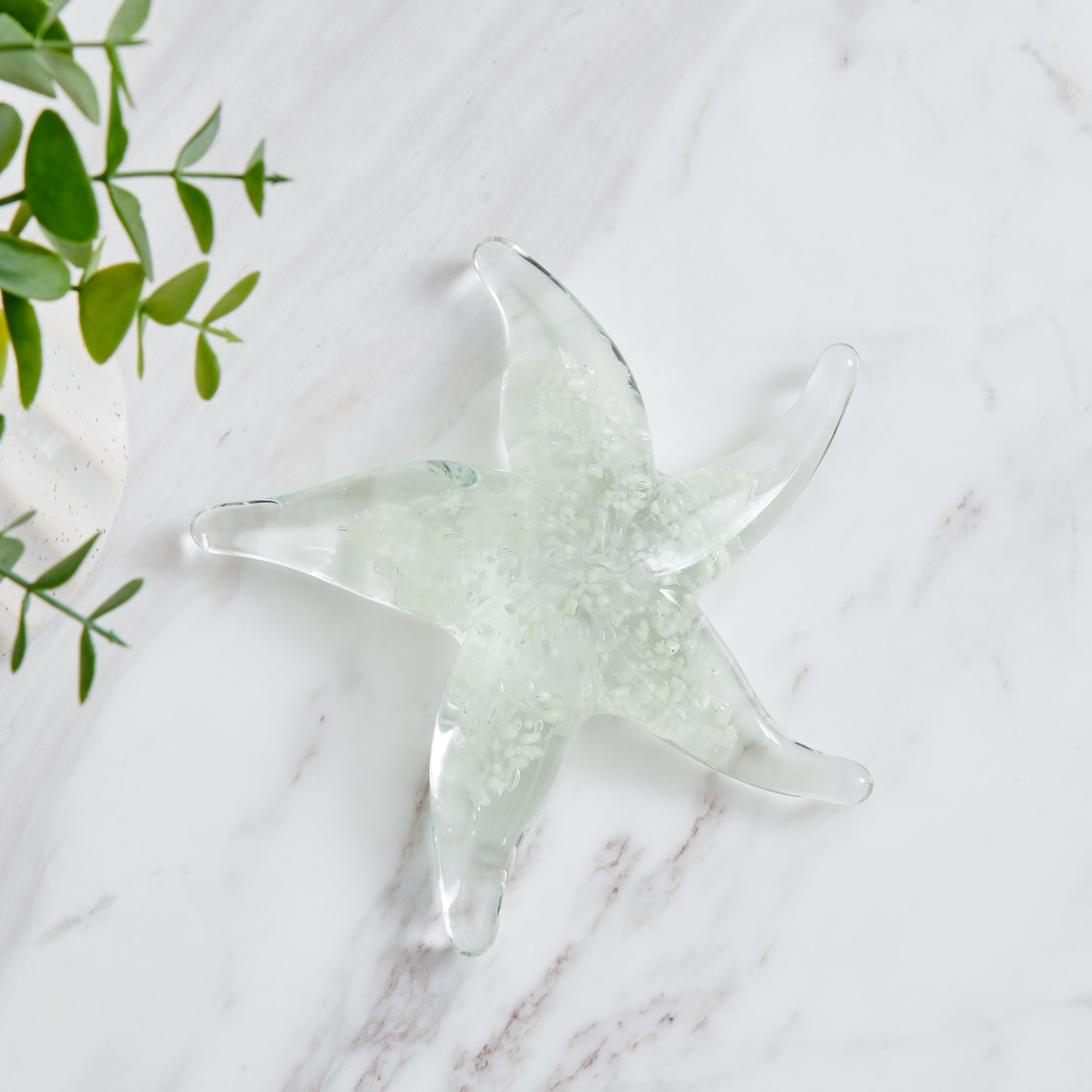 Lorelei Glow-in-the-Dark Decorative Accent Glass Sculpture Nautical ...